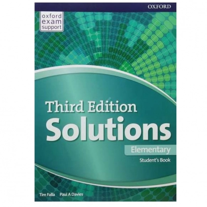 Solutions. Elementary - Student's book (+Workbook) (Third edition ...