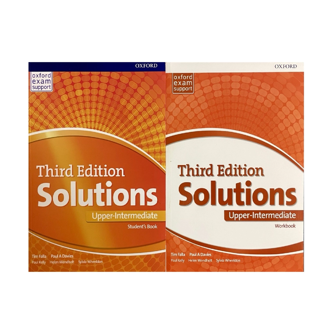 Solutions. Upper-intermediate - Student's book (+Workbook) (Third ...