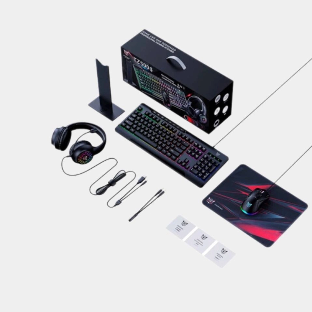 Проводная игровая клавиатура и мышь и гарнитура Onikuma Combo Tz5006 для настольного ПК 5 In 1