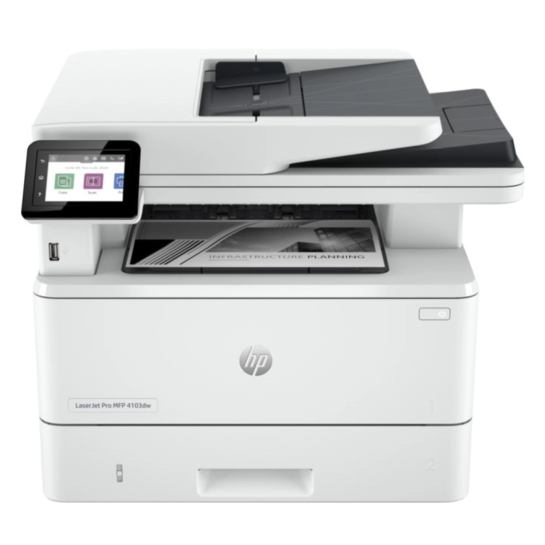 Принтер HP LaserJet Pro 4103dw (Лазерный, ч/б, А4, МФУ) купить в ASAXIY: цены, характеристики ...